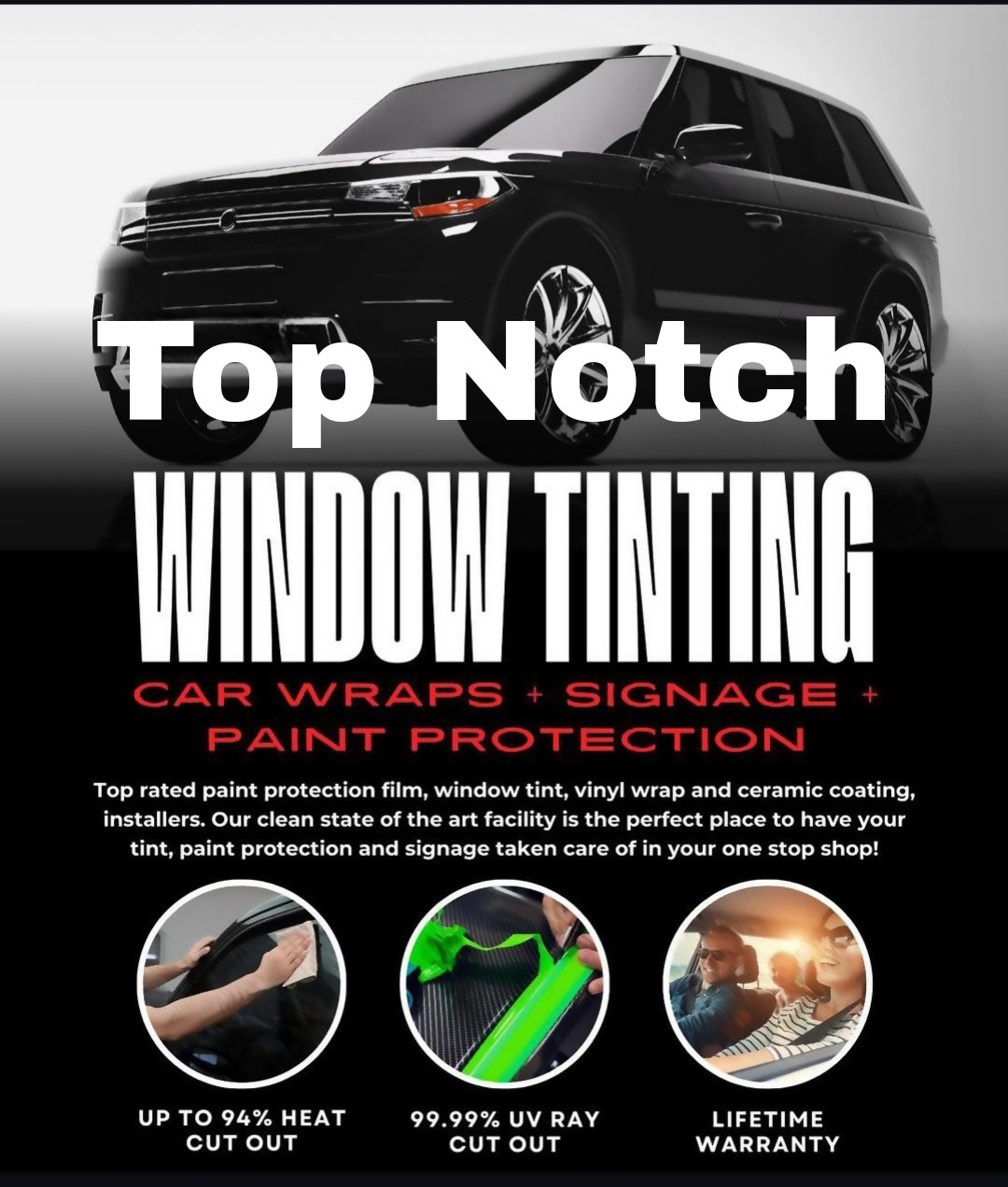 Top Car Tint Installation Garage in Nairobi Kenya